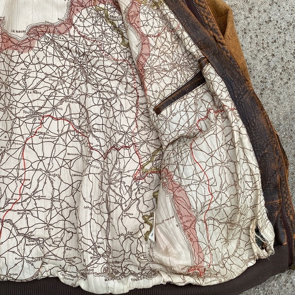 M. Julian | Jackets & Coats | Vintage M Julian Og Bomber Jacket W Silk ...